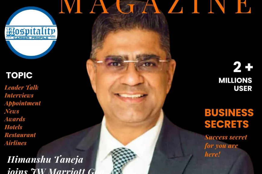 Himanshu Taneja: The New General Manager of JW Marriott Goa - Hotel and ...