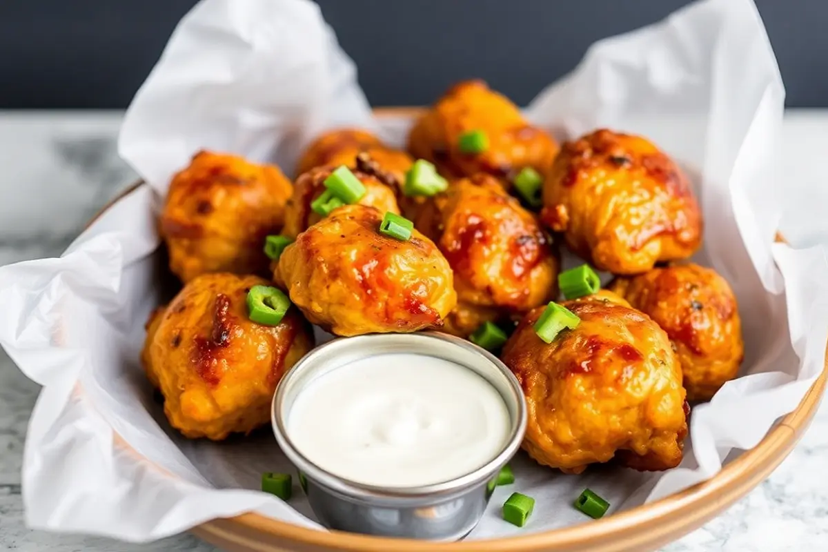 Hot Garlic Chicken Bites Recipe with SOP & Presentation Guide ...