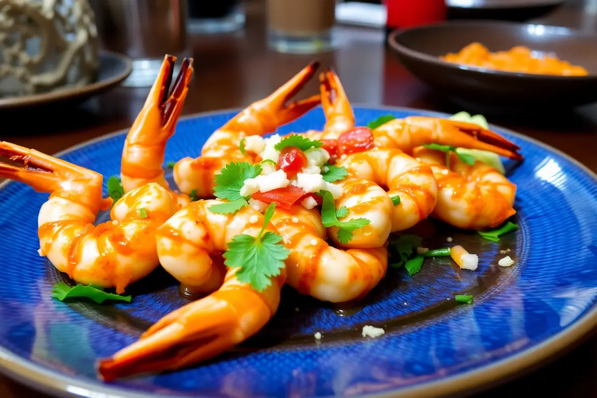 Spicy Thai Prawns Recipe with SOP & Presentation Guide - Hospitality ...