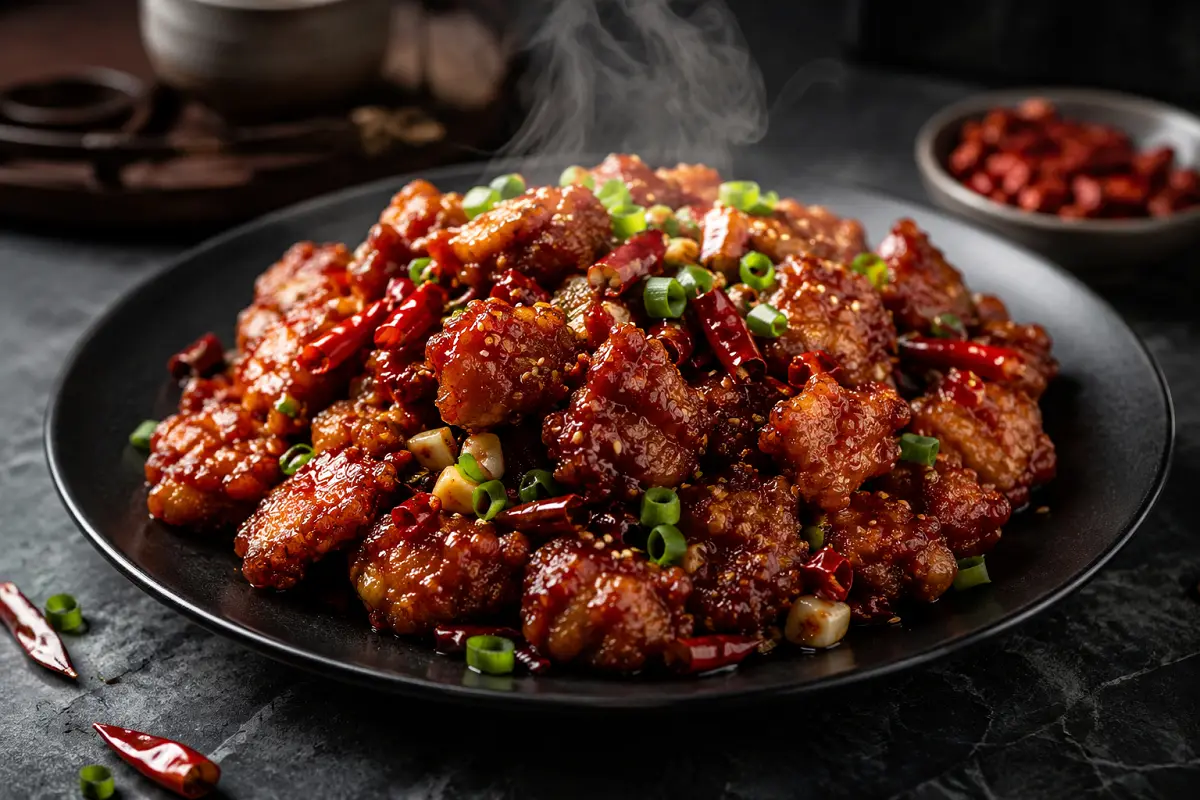 Szechuan Chicken Bites Recipe with SOP & Presentation Guide ...